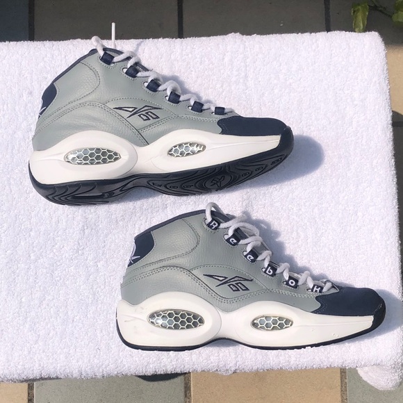Reebok | Shoes | Reebok Question Mid Georgetown | Poshmark